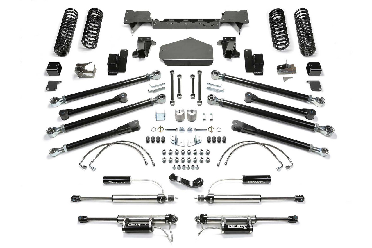Fabtech K4075DL 5" Crawler Long Travel Lift Kit with Dirt Logic 2.25 ...