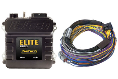 DISCONTINUED Haltech Elite 550 Basic Universal Wire-In Harness ECU Kit ...