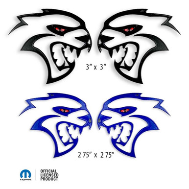 American Brother Designs "Hellcat Jewel" Cutout Badge for 15-23 ...