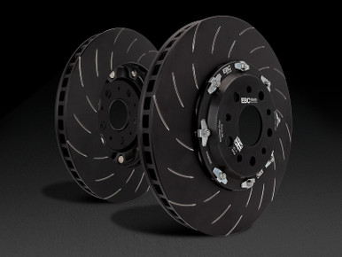 EBC SG2F029 Slotted Disc Brake Rotors Front for 18-21 Jeep Grand ...