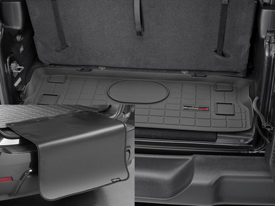 WeatherTech 401197SK Cargo Liner Black with Bumper Protector for 18-24 ...