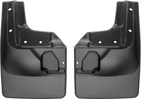 WeatherTech 110100 Front Mud Flaps for 18-24 Jeep Wrangler JL Rubicon ...