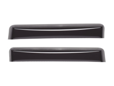 WeatherTech 81922 Rear Window Deflectors Dark Smoke for 18-24 Jeep ...