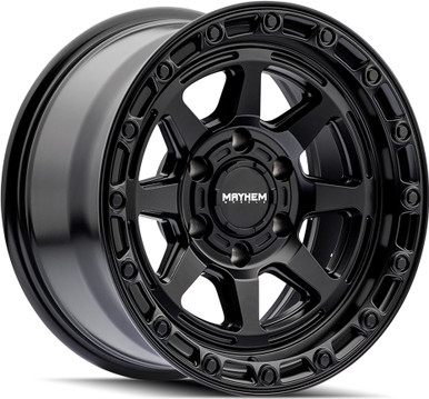 Mayhem Wheels 8306-7883MB6 8306 Ridgeline 17x8.5 6x5.5 4.99" Backspace ...