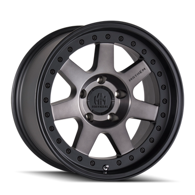 Mayhem Wheels 8300-7973TM 8300 Prodigy 17x9 4.76" Backspace Matte Black ...