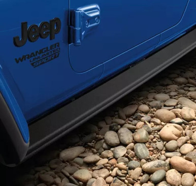 MOPAR 82215129AC Rock Rails for 18-24 Jeep Wrangler JL 2-Door - High ...