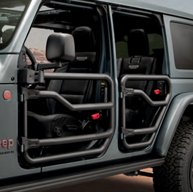 MOPAR 77072498AC Tube Doors for 18-24 Jeep Wrangler Unlimited JL & 20 ...