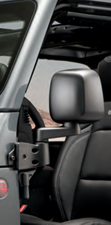 MOPAR 82215331AC Doors Off Mirror Kit for 18-25 Jeep Wrangler JL & 20 ...