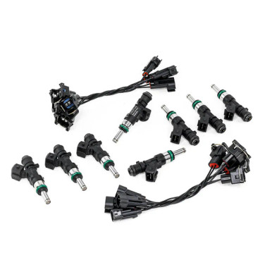 DeatschWerks 17MX-03-1100-8 Matched Set of 1100cc Fuel Injectors for 15 ...