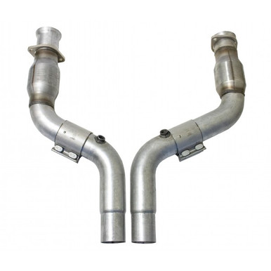 BBK 16481 Short Mid Pipes with Cats for 05-23 Challenger, Charger ...