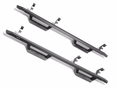 N-Fab EXJ184-TX EpYx Steps Textured Black for 18-25 Jeep Wrangler ...