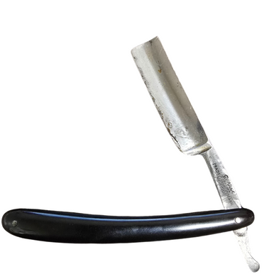 1890-1910 Electric Cutlery Straight Razor Black