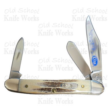 2006 Case Genuine Stag Blue Scroll Stockman 53087