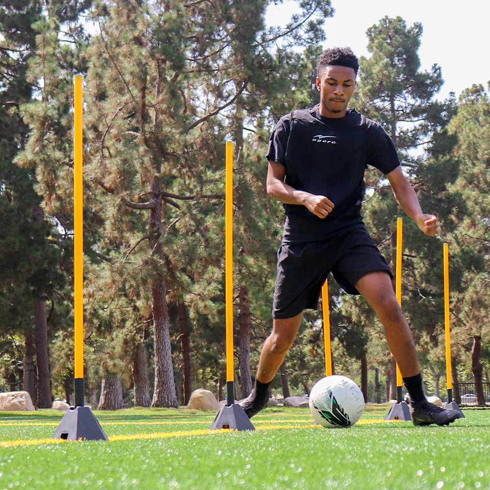 AGORA 3' Mini Speed Poles & Weighted Base Set | Sator Soccer