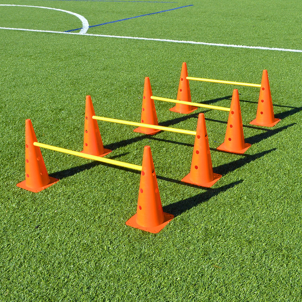 AGORA Speed Agility Training Hurdles 12 Inch - Set of 4