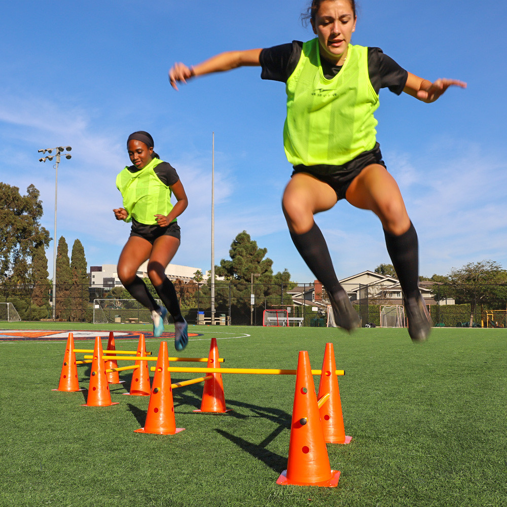 AGORA Speed Agility Training Hurdles 12 Inch - Set of 4