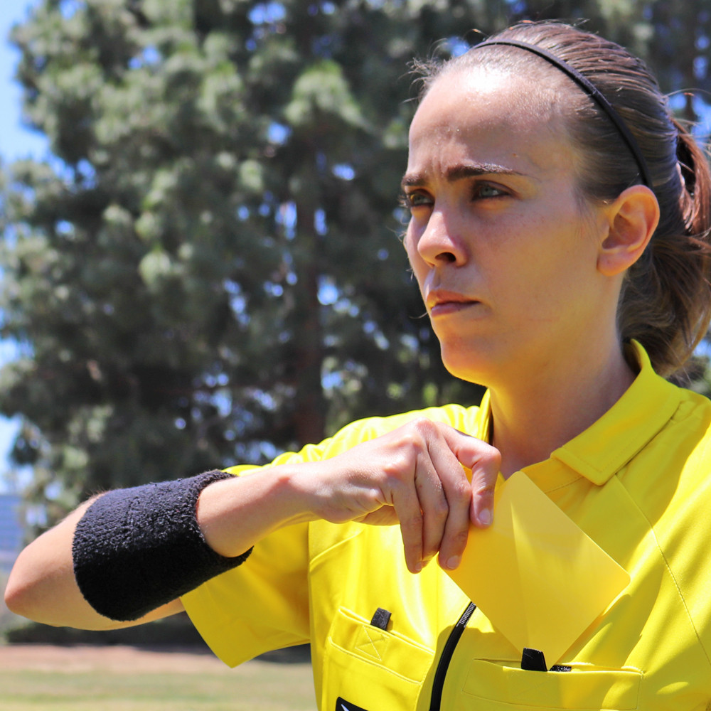 AGORA Referee Write-On Red and Yellow Card Set