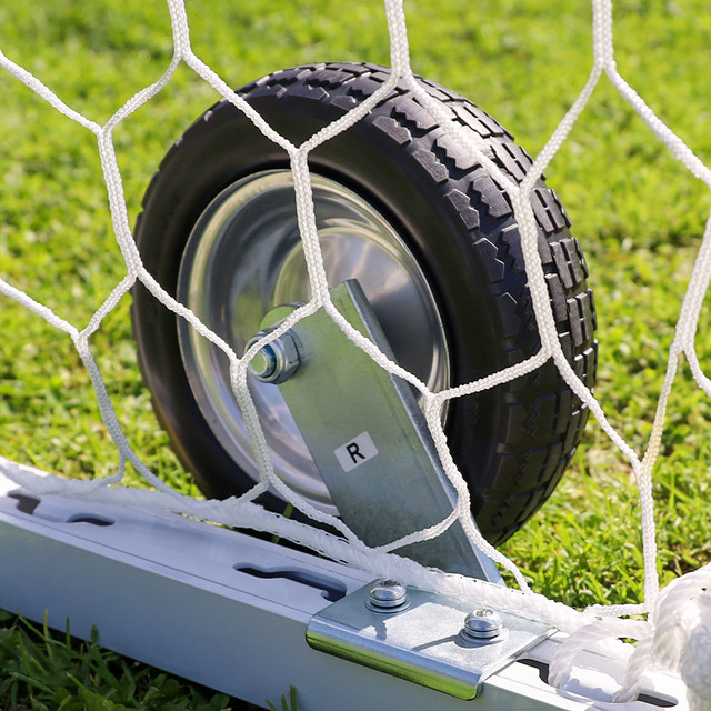 AGORA Never-Deflate Soccer Goal Wheels