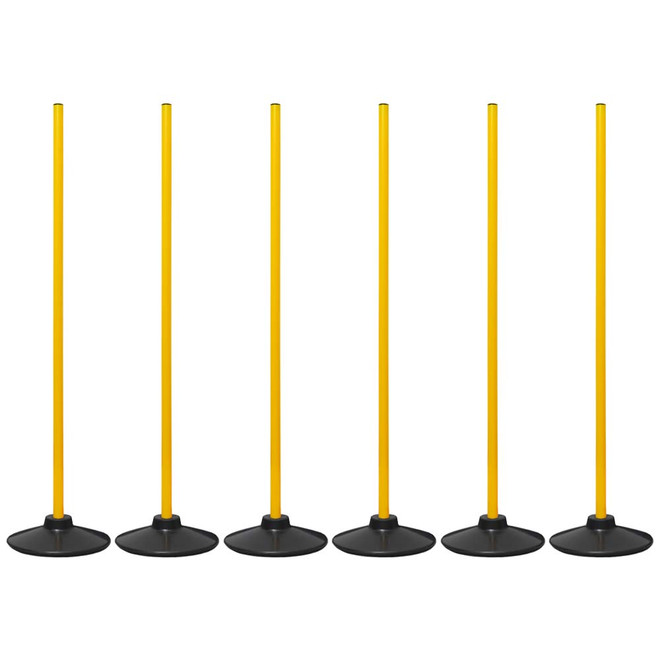 AGORA 3' Mini Speed Poles & Weighted Base Set | Sator Soccer