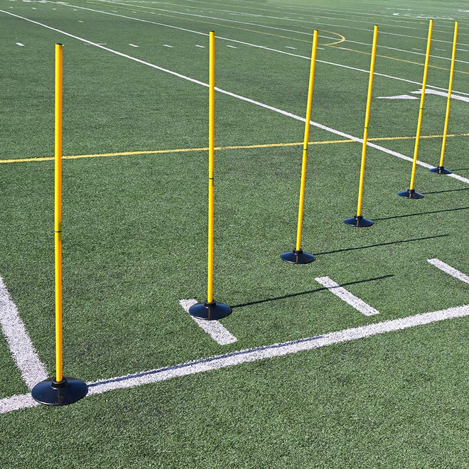 AGORA Flat Weighted Turf Base for Agility Poles - Each