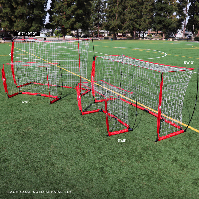 6x9 Portable Futsal Goal - AGORA Power Flex Goal | Sator Soccer