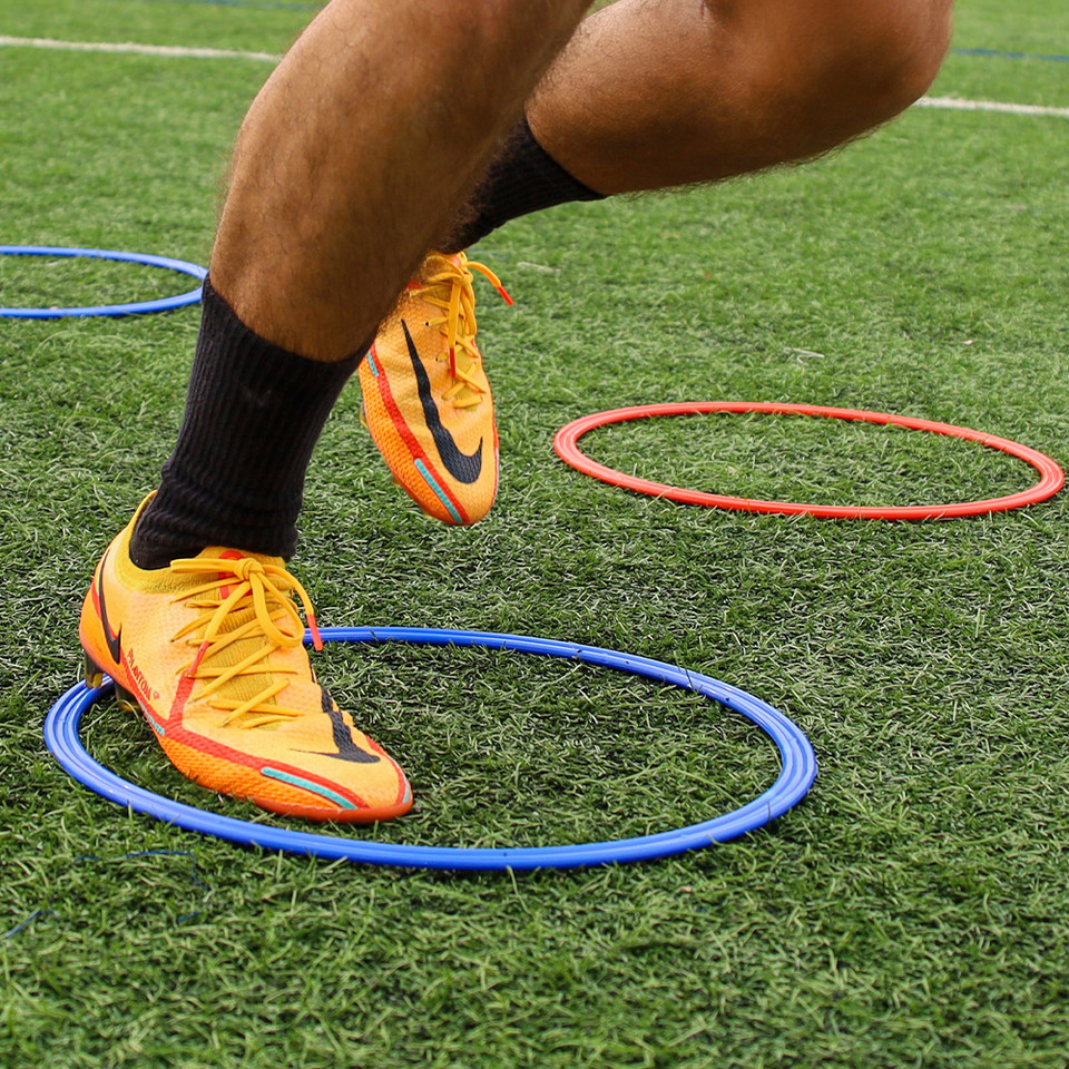 AGORA Speed Agility Training Hurdles 12 Inch - Set of 4