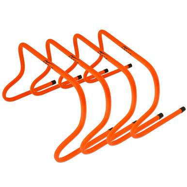 AGORA Speed Agility Training Hurdles 12 Inch - Set of 4
