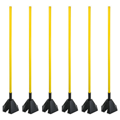 AGORA 3' Mini Speed Poles & Weighted Base Set | Sator Soccer