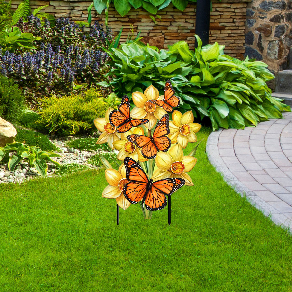 Monarch Butterflies Metal Art - Briarwood Lane- Wholesale Partners