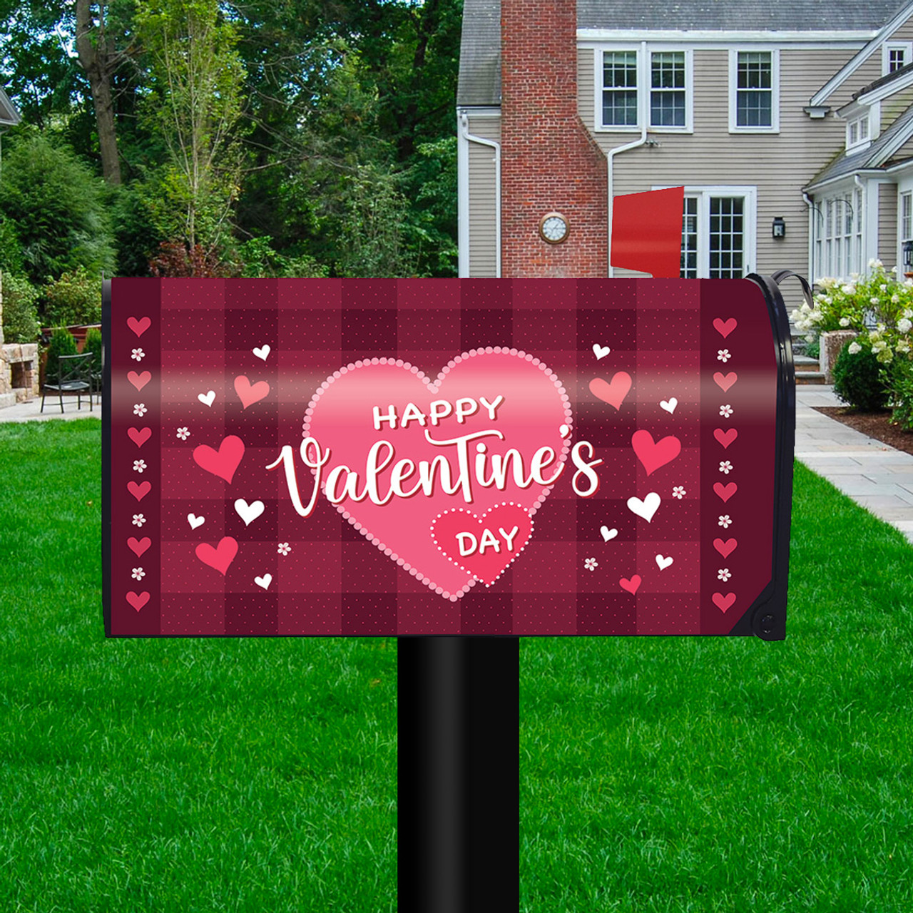 Happy Valentine's Day Mailbox Cover - Briarwood Lane- Wholesale Partners