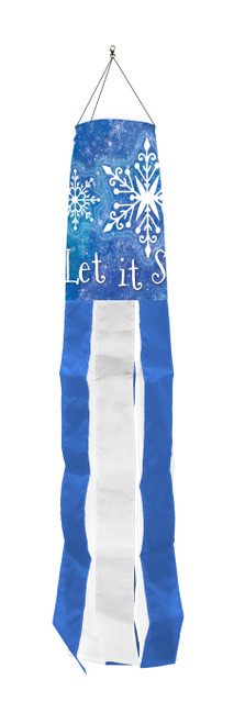Snowflakes Windsock - Briarwood Lane- Wholesale Partners