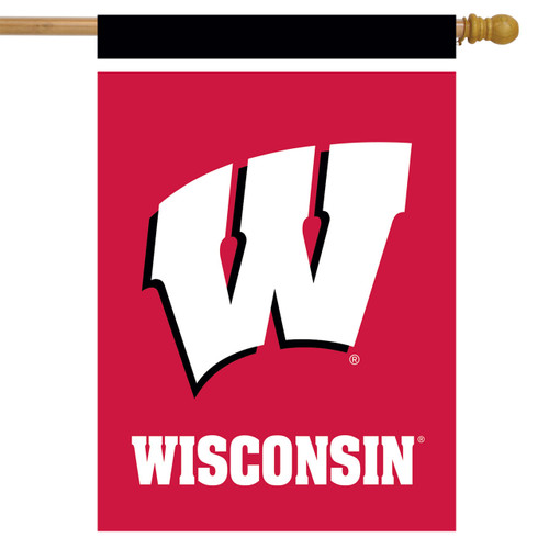 Wisconsin Badgers NCAA House Flag - Briarwood Lane- Wholesale Partners