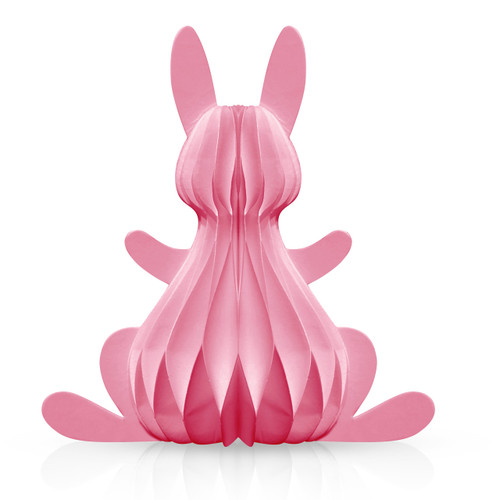 Pink Bunny Honeycomb - Large Paper Decor - 12 x 9 - Briarwood Lane ...