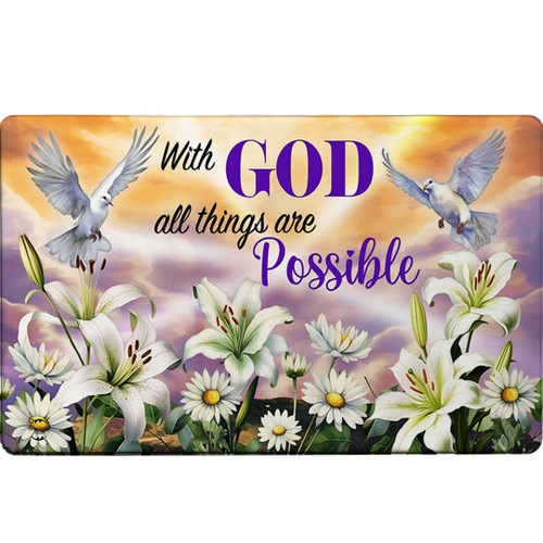 Sunrise Easter Cross Comfort Mat - Briarwood Lane- Wholesale Partners