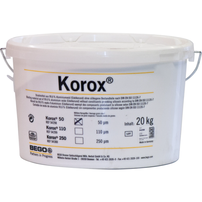 Korox® Bucket 20 kg 50 µm - Odonto