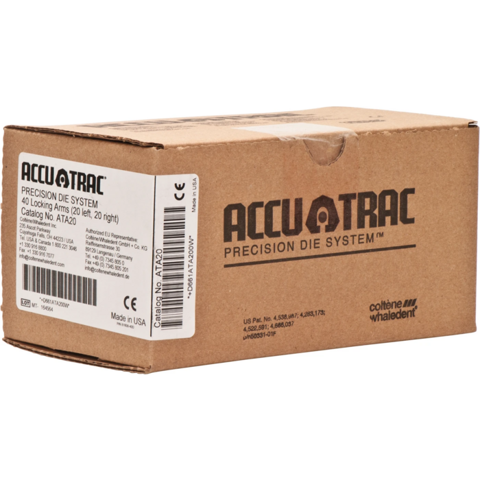 ACCU-TRAC Pack of 40 locking arms (20 x +, 20 x -) - Odonto