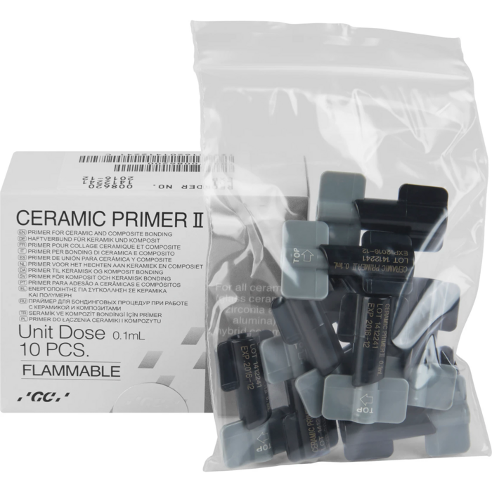 GC CERAMIC PRIMER II Pack of 10 unit can - Odonto
