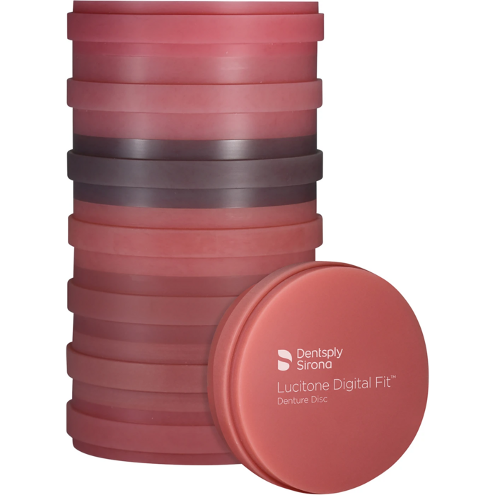 Lucitone Digital Fit™ piece Ø 98 mm, H 35 mm, light reddish pink - Odonto