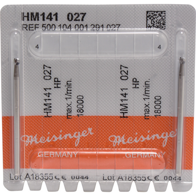 Kirurgisk bor HM 141 2 stk. HP, figur 001, ISO 027 - Odonto