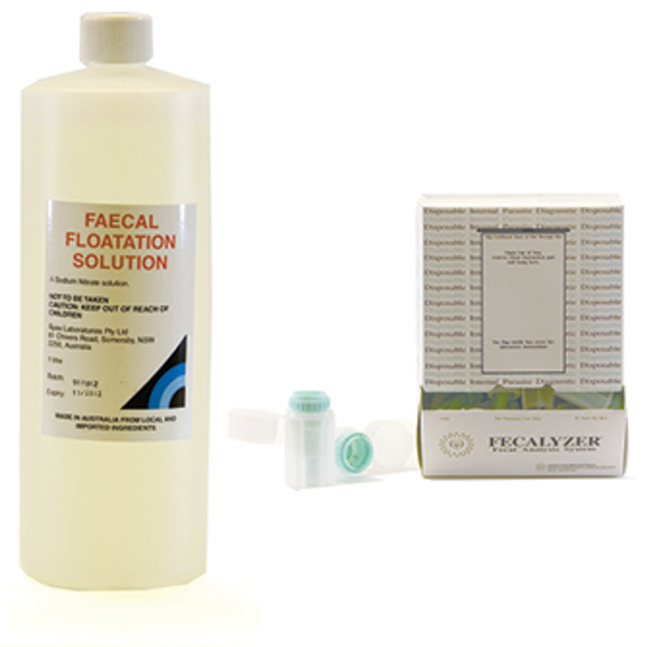 Ovadiagnost Faecal Kit and Float Solutions - ZebraVet