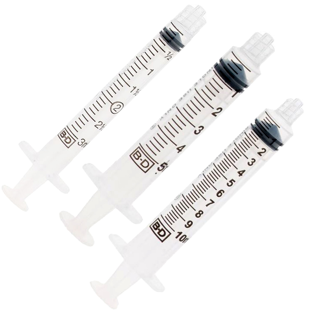 Becton Dickinson Syringes - Luer Lock - ZebraVet