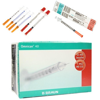 Omnican Insulin Syringes - ZebraVet