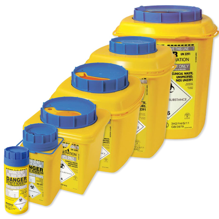 Sharpak Sharps Containers - ZebraVet