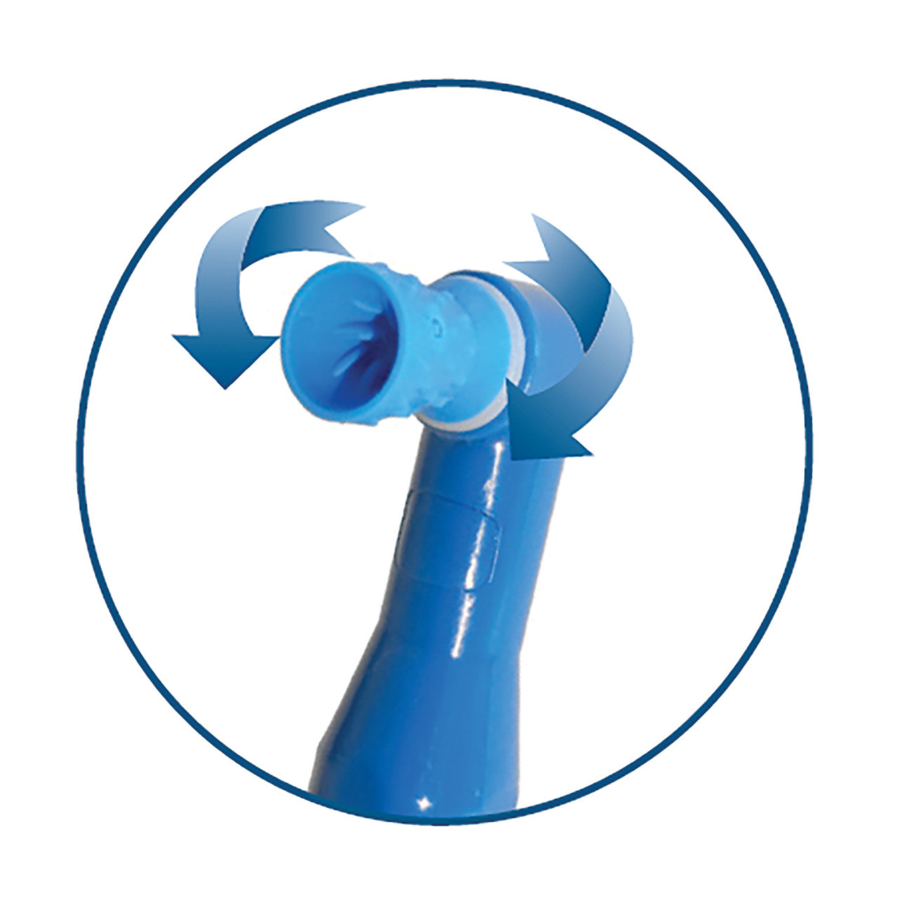 Oscillating Prophy Angles 60° Disposable Blue - ZebraVet