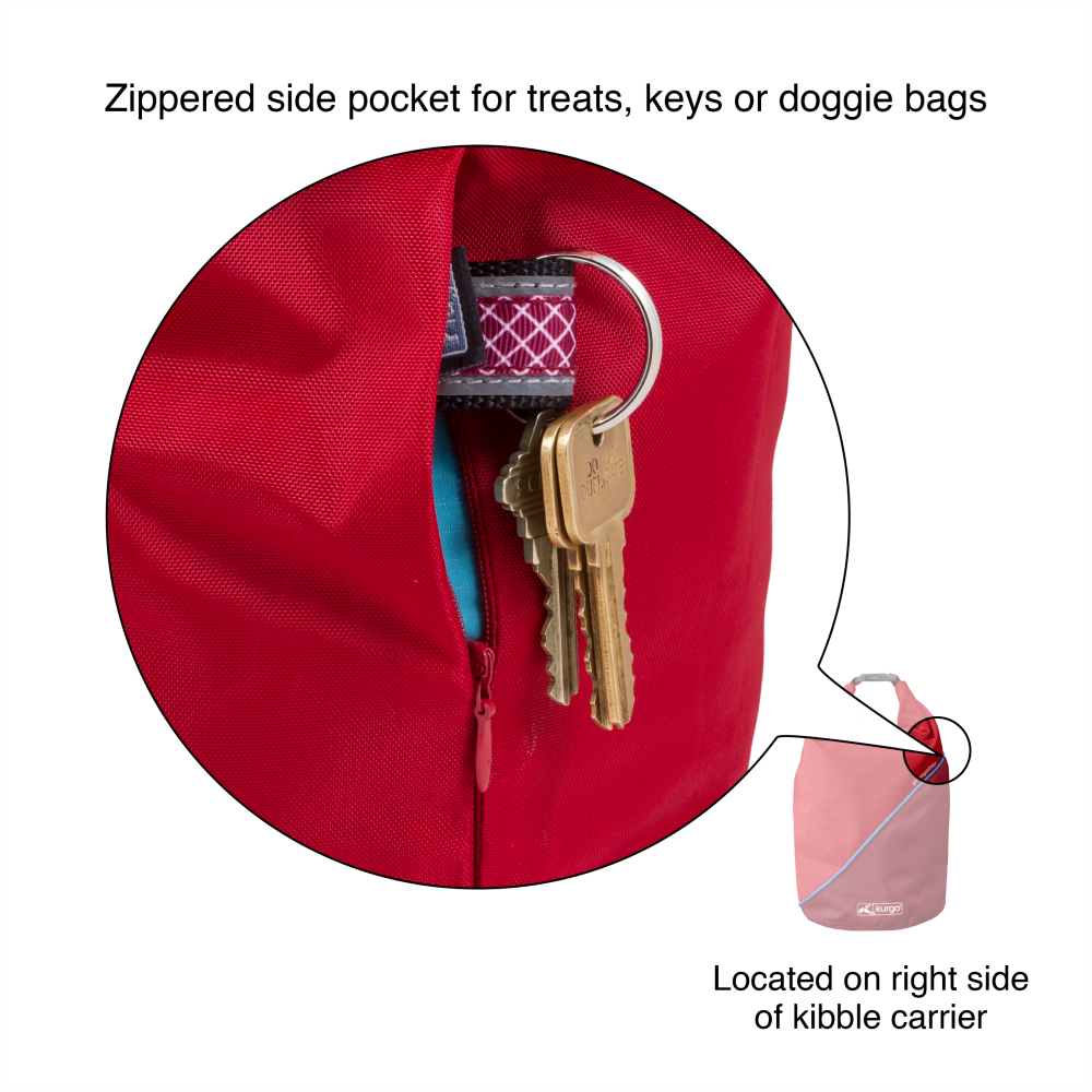 Kurgo Kibble Carrier, Coastal Blue - ZebraVet