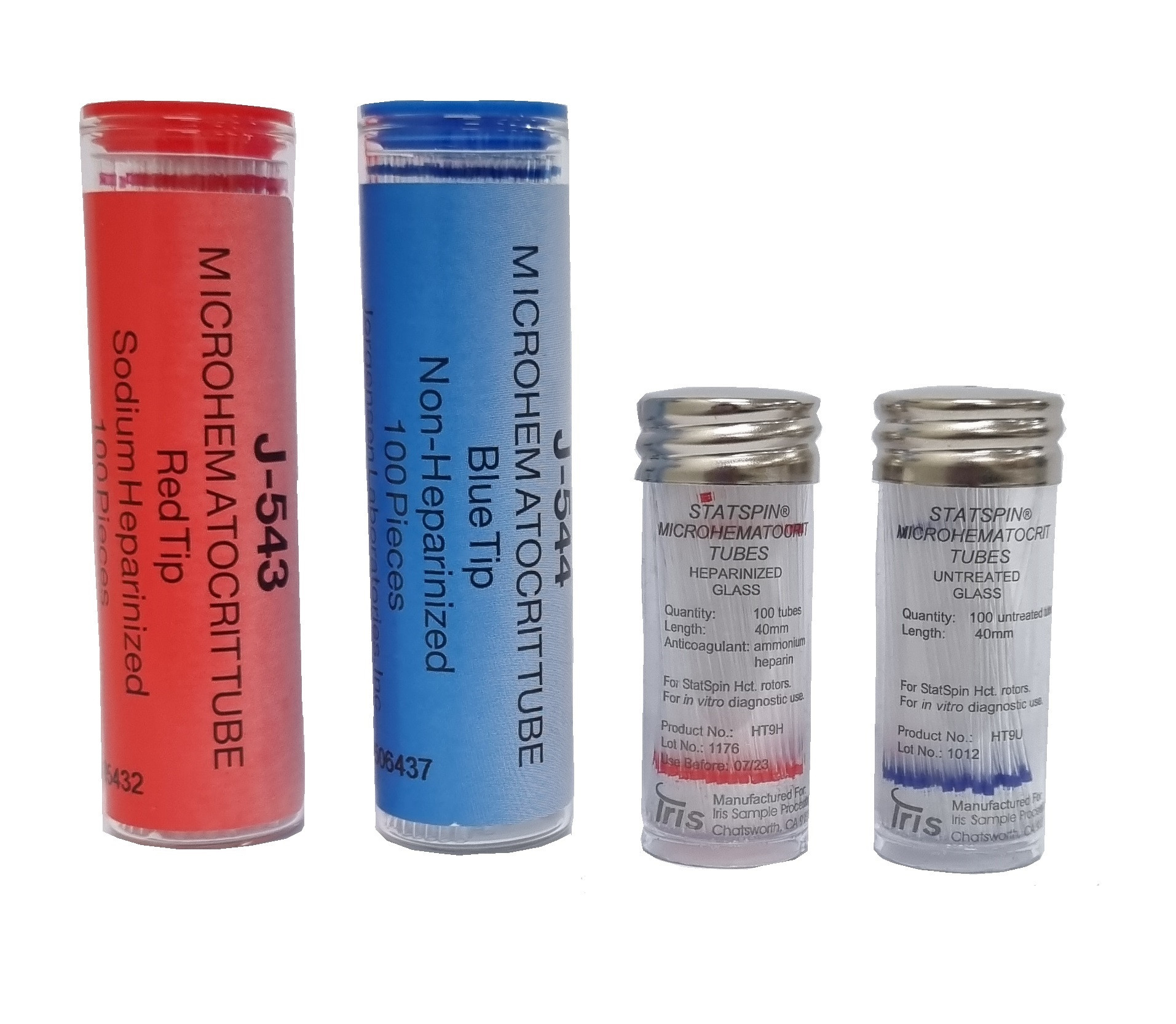 Capillary tubes - Microhaematocrit tubes - ZebraVet