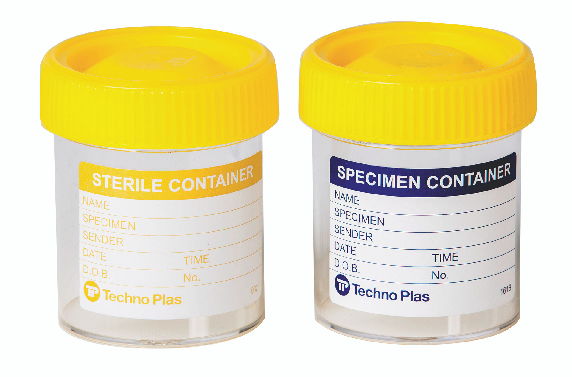 Specimen Collection Jars 70ml - ZebraVet