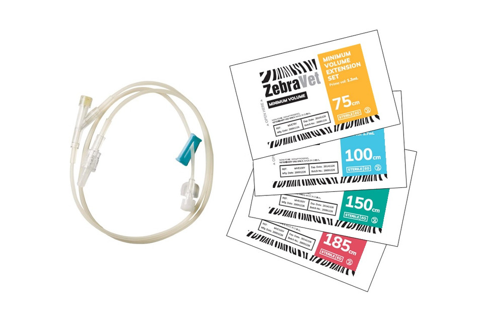 ZebraVet Minimum Volume Extension Sets - ZebraVet