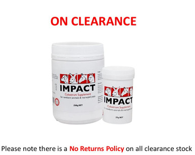 Impact Colostrum *EXP 09/24* - ZebraVet