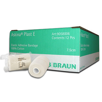 Askina Plast E adhesive elastic bandage - ZebraVet